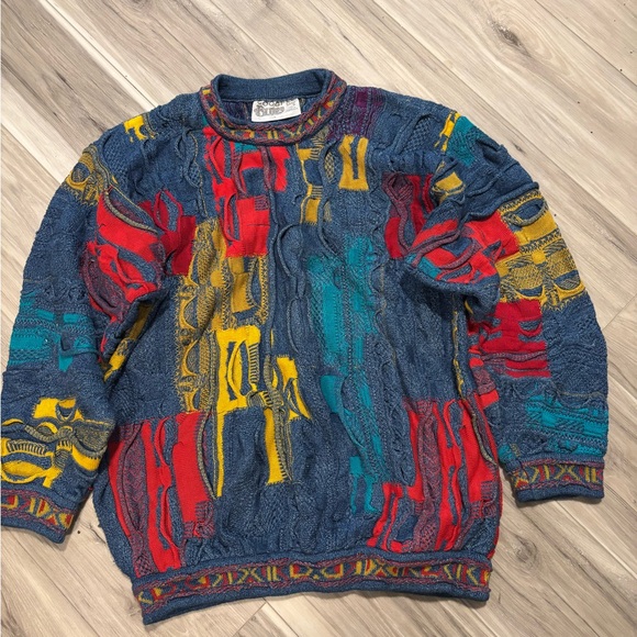 COOGI | Sweaters | Authentic Rare Vintage Coogi 3d Cotton Knit Sweater ...